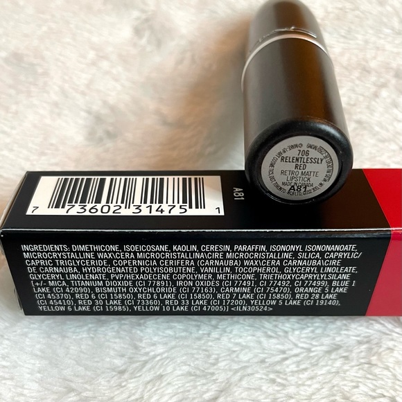 MAC Cosmetics | Makeup | Mac Retro Matte Lipstick Relentlessly Red ...